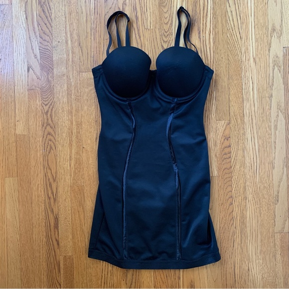 Flexees | Intimates & Sleepwear | Flexees Black Shapewear W Removable ...